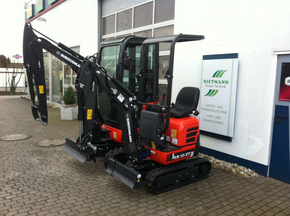 Neu bei uns: Eurocomach Bagger! - Aktuelles - Rietmann Grüne Technik ...